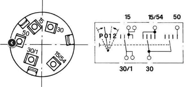 Ignition switch 0-1-2, Cobo - Cobo - 14109000 - Maykers